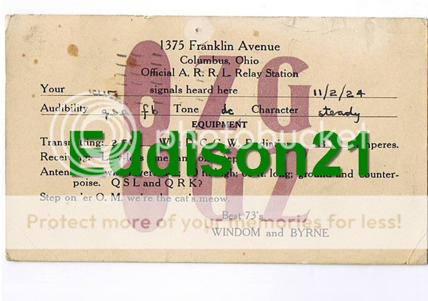 Vintage Famous qsl cards - Antique Radio Forums