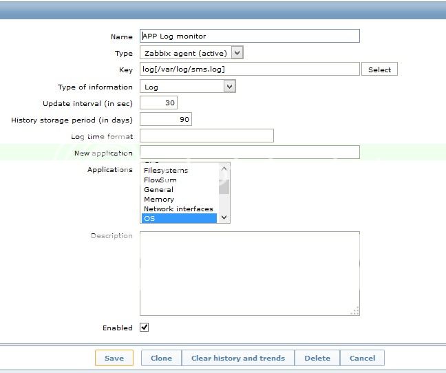 log monitor - ZABBIX Forums