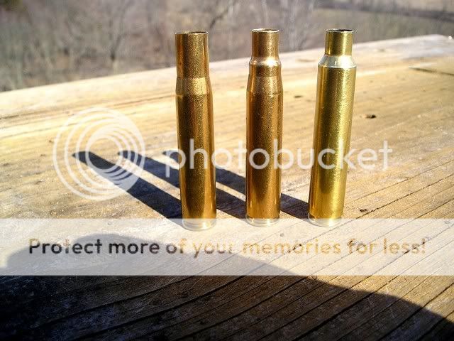 338 Edge brass from RWS 404 Jeffery parent case | Long Range Hunting ...