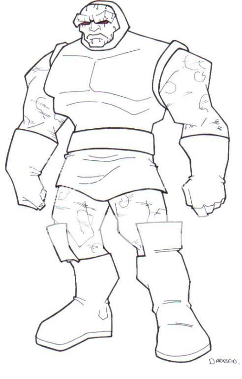Darkseid Coloring Pages Coloring Pages