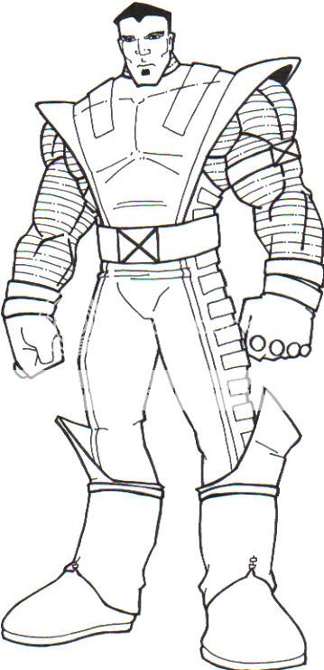 X Men Evolution Coloring Pages